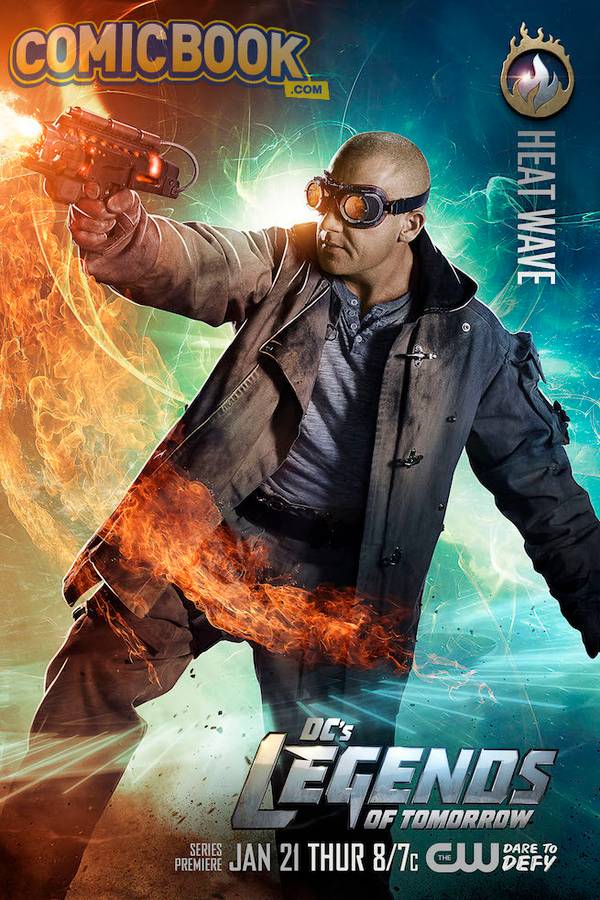 DC's Legends of Tomorrow Character Posters Introduce the Team