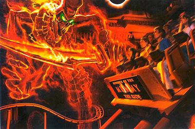 Video from Universal Studios The Mummy ride! [Exclusive]