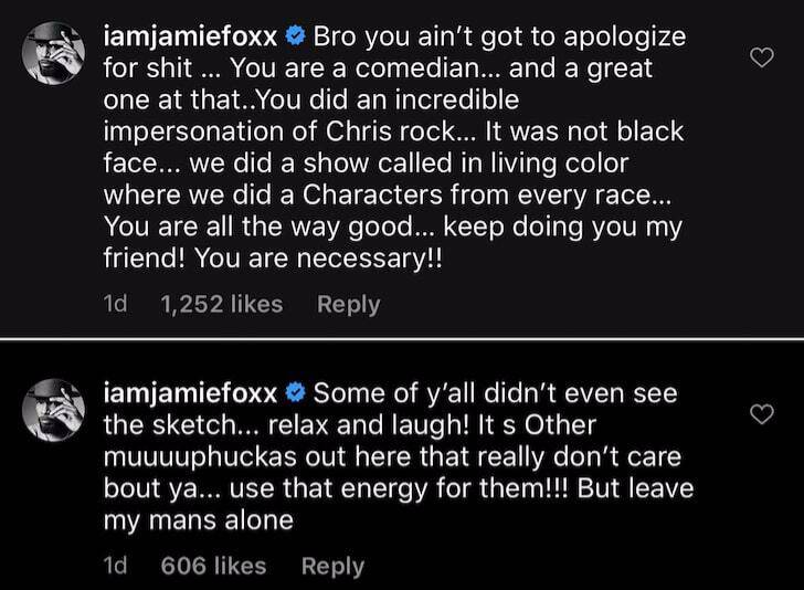 Jamie Foxx Defends Jimmy Fallon Over SNL Blackface Controversy