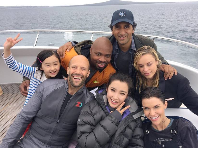 Jason Statham Leads His Crew in New Look at Giant Shark Thriller The Meg