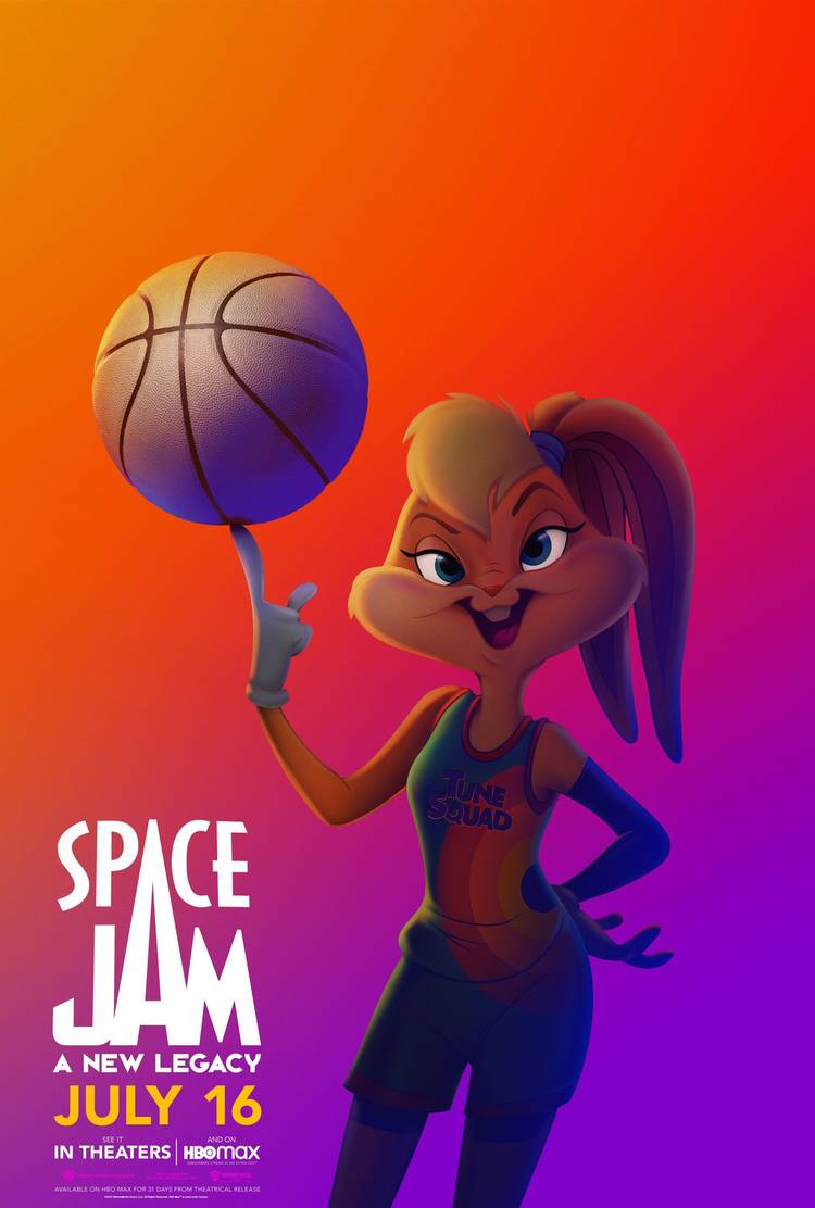 Space Jam 2: A New Legacy Character Posters Hit the Court with LeBron ...