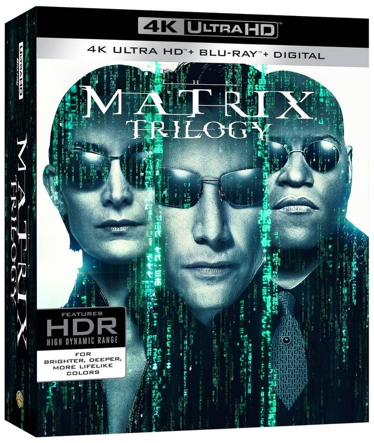 The Matrix Trilogy Gets a 4k Blu-Ray Release This October