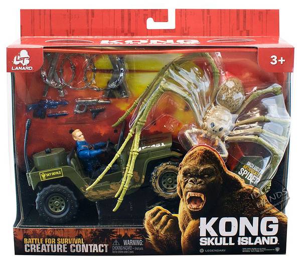 King Kong, Skullcrawlers & More Skull Island Monster Toys Unveiled
