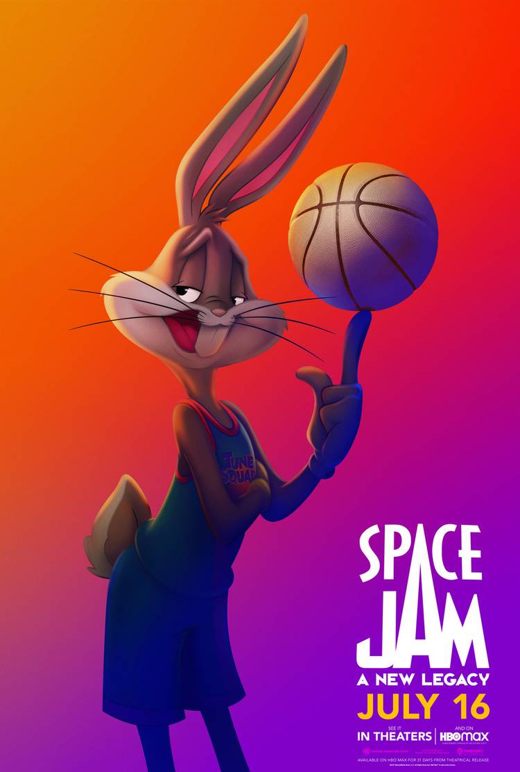 Space Jam 2: A New Legacy Character Posters Hit the Court with LeBron ...