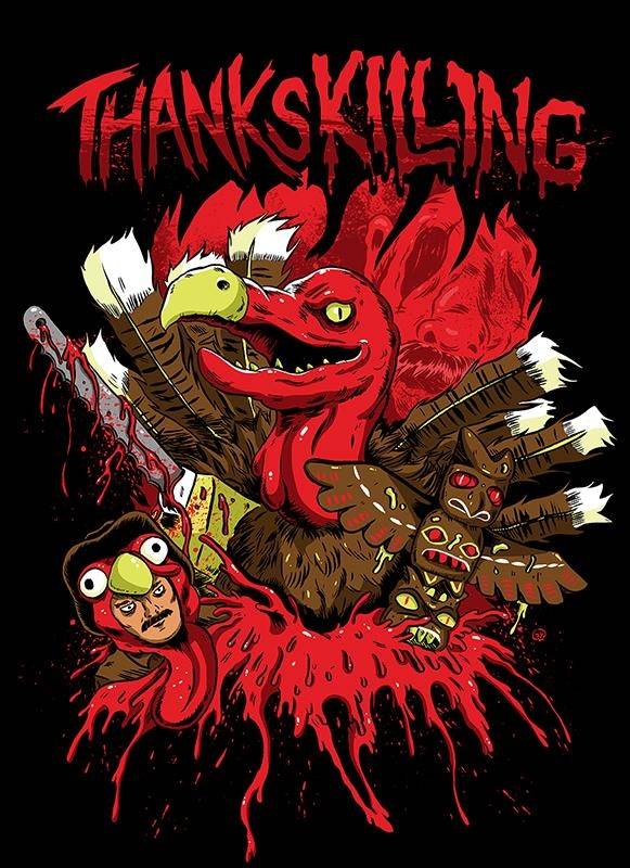 Thankskilling T-Shirt Will Turn Your Thanksgiving Into a Turkey Massacre
