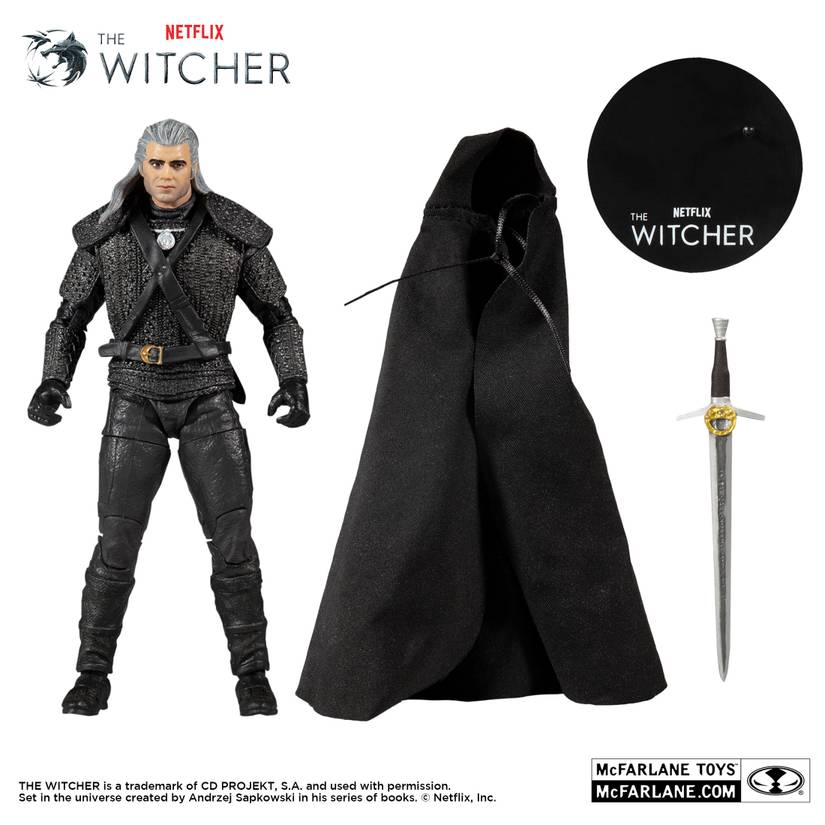 Netflix's The Witcher Action Figures Arrive from McFarlane Toys