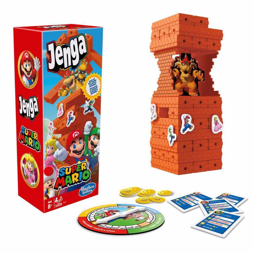 Super Mario Celebrates 35th Anniversary with New Monopoly and Jenga Games