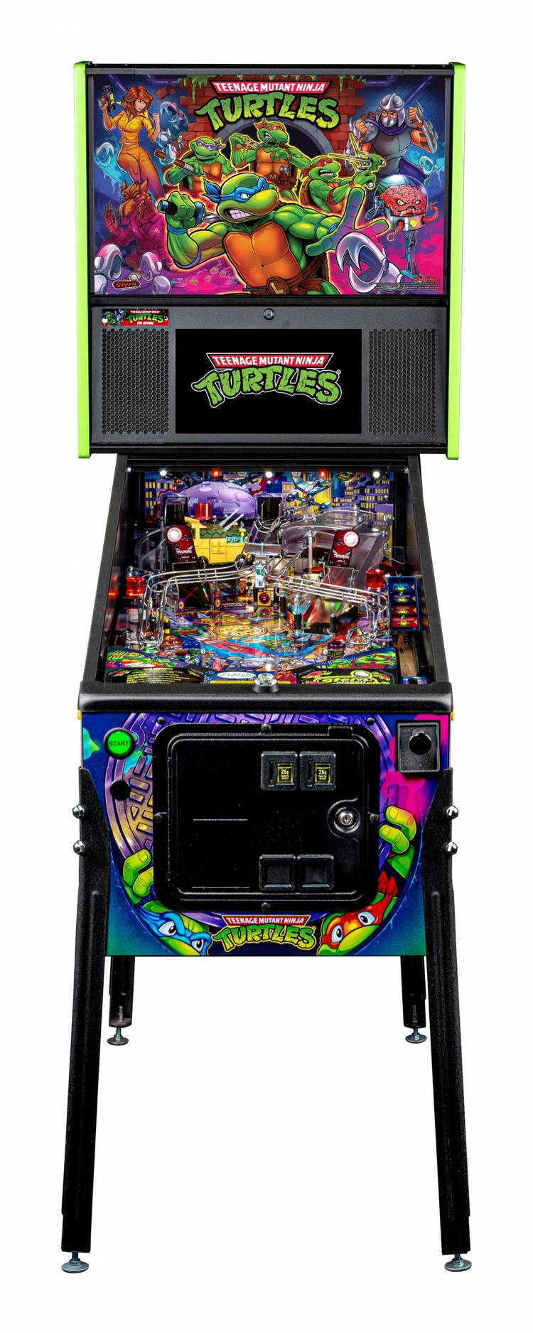 Stern Unleashes Teenage Mutant Ninja Turtles Pinball Machines and They ...