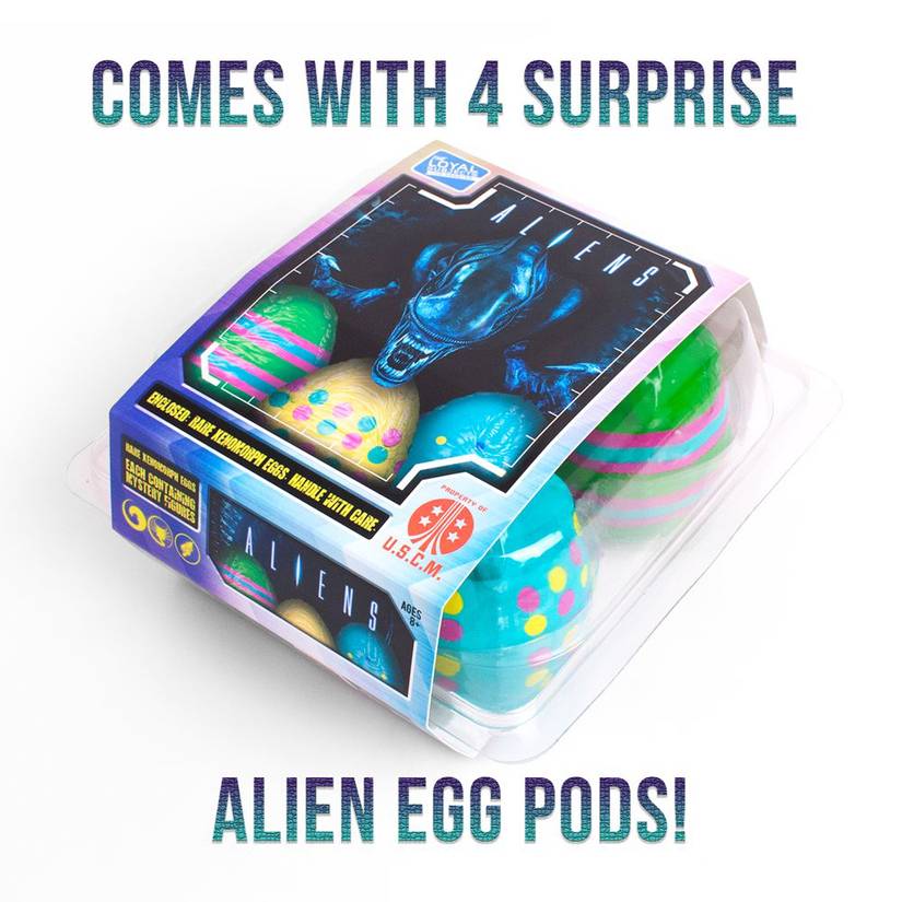 Aliens Easter Eggs with Surprise Xenomorph Toys Inside Are Hatching at ...