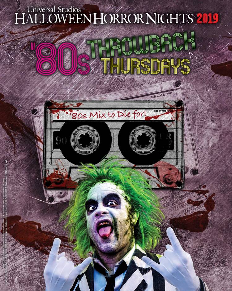 Universal's Halloween Horror Nights Time Travels to the 80s for ...