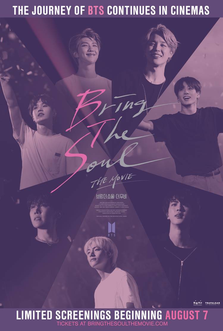 BTS Returns to Theaters This August in Bring The Soul: The Movie