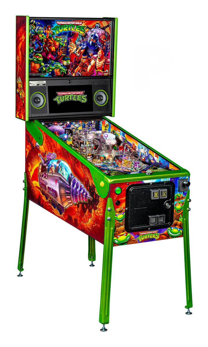 Stern Unleashes Teenage Mutant Ninja Turtles Pinball Machines and They ...