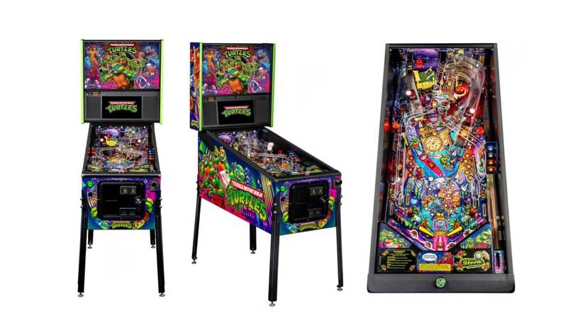 Stern Unleashes Teenage Mutant Ninja Turtles Pinball Machines and They ...