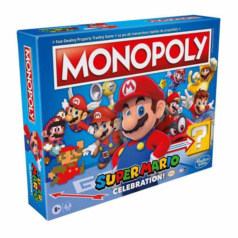 Super Mario Celebrates 35th Anniversary with New Monopoly and Jenga Games