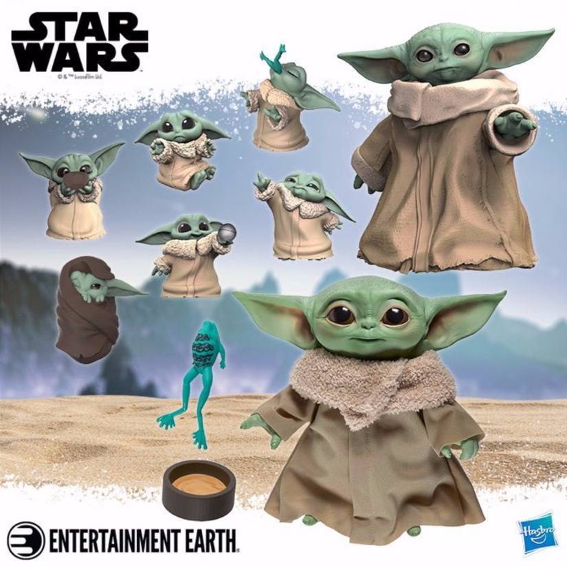 Baby Yoda Toys Arrive from Hasbro and You'll Want Them All