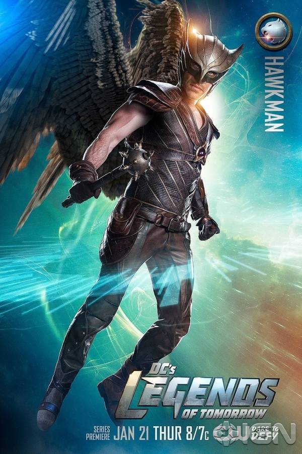 DC's Legends of Tomorrow Character Posters Introduce the Team