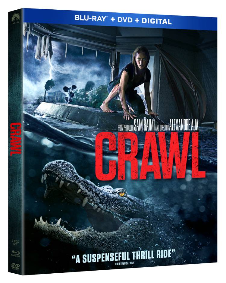 Crawl Devours Its Way to Digital, Blu-ray & DVD with Deleted and ...