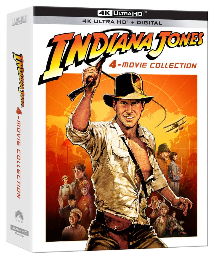 All Four Indiana Jones Movies Are Coming to 4K Ultra HD for the First Time