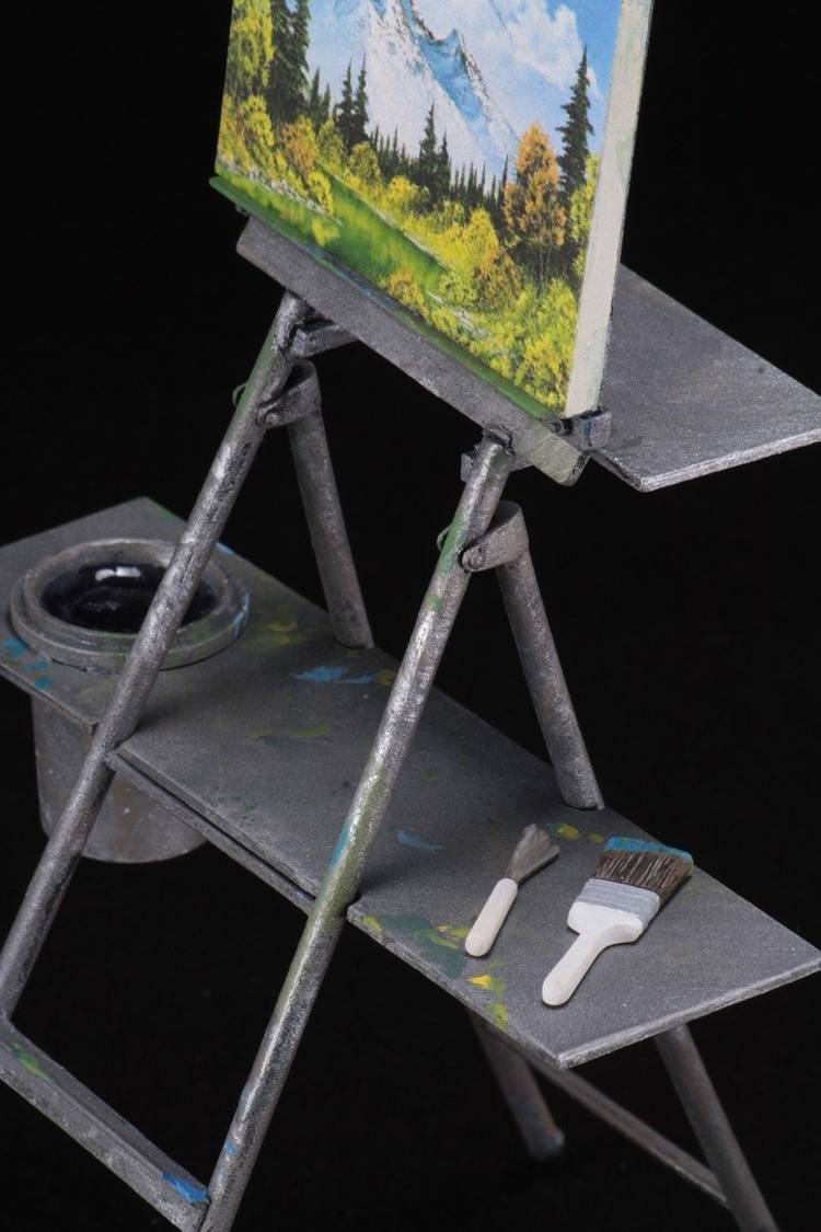 Bob Ross Is Getting His Own Joy of Painting Action Figure from NECA