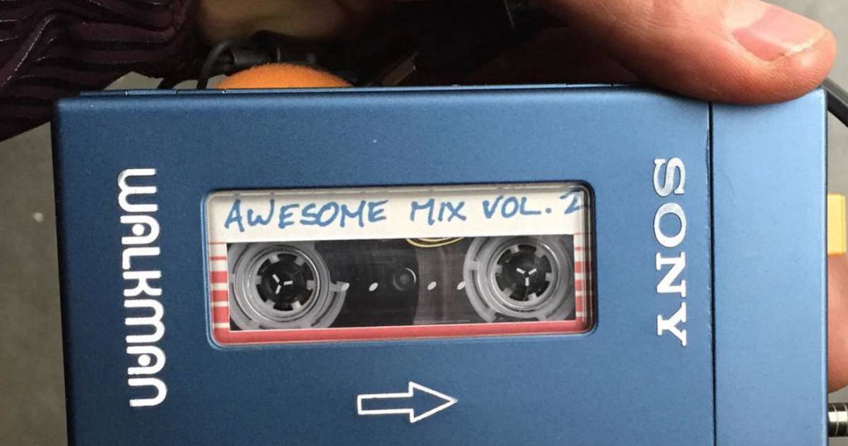 Star-Lord's Walkman Returns in Guardians of the Galaxy 2 Set Photo