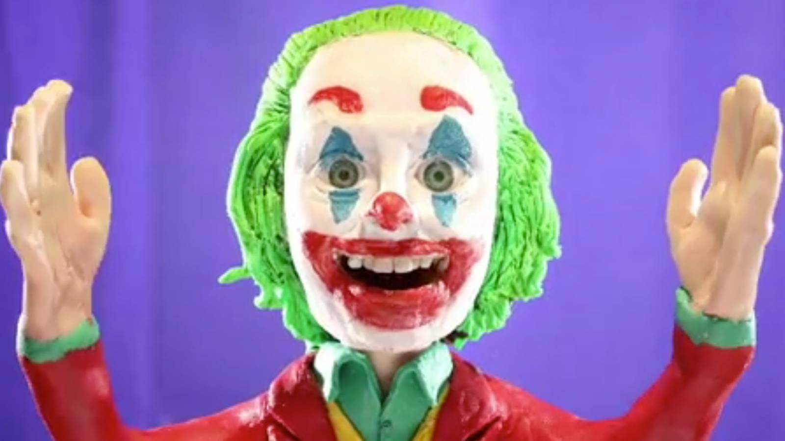 Joker Gets Animated in Trent Shy's Creepy Claymation Motion Poster
