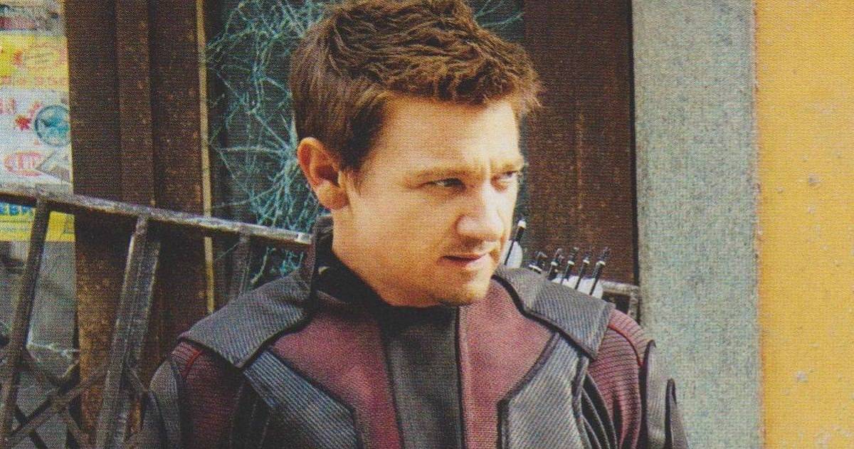 Avengers 2 Photo Shows Off a Redesigned Hawkeye Suit