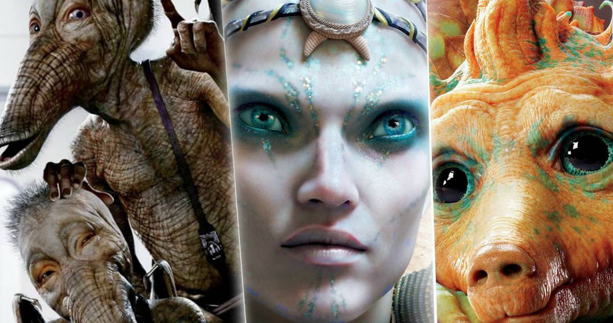 Valerian Character Posters Introduce Crazy Aliens & Killer Robots