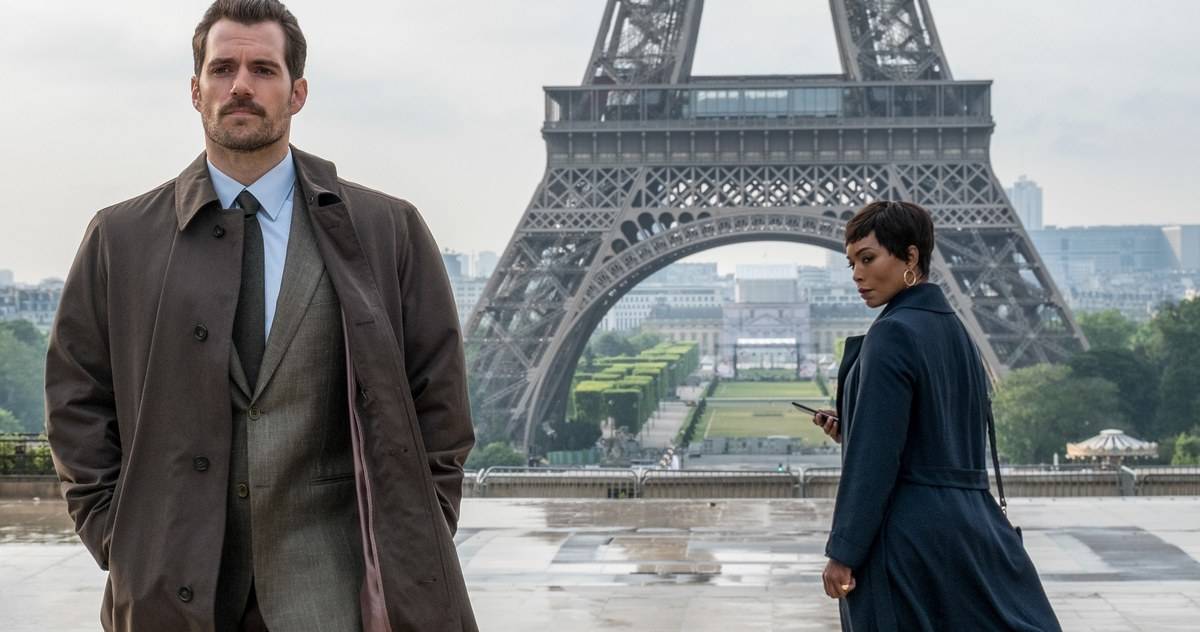 Henry Cavill Shows Off His Mustache in New Mission: Impossible 6 Image