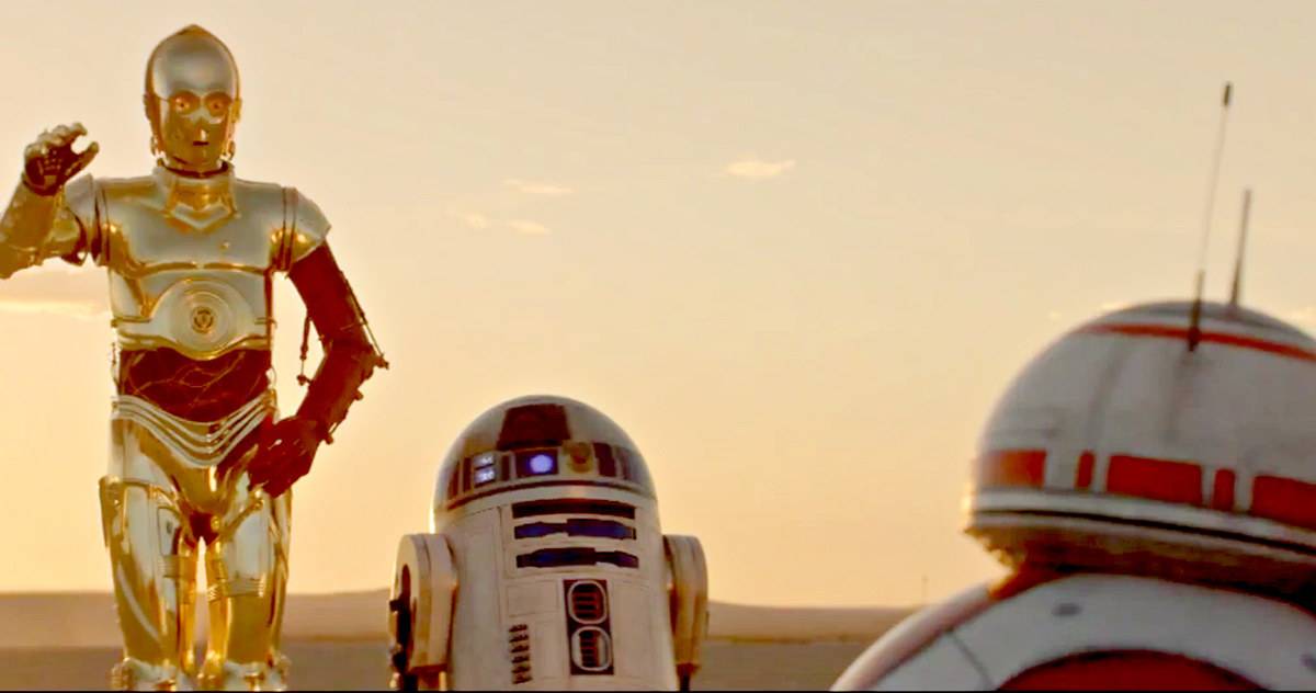 C3PO & R2D2 Meet BB-8 in Star Wars 7 Priority Commercial