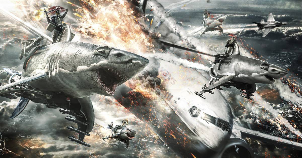 Sky Sharks Trailer Flies High with Shark-Riding Nazi Zombies