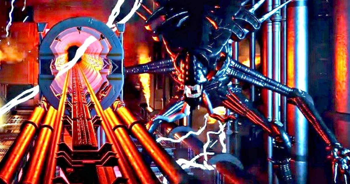 Fan Builds Scary Aliens Ride in Planet Coaster Video Game