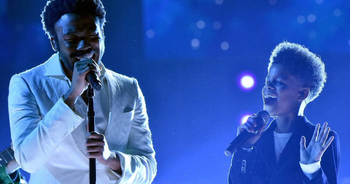 Watch Childish Gambino Sing with Young Simba Actor from The Lion King ...