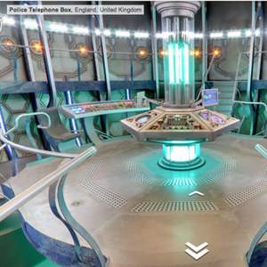 Google Maps Invites You Inside Doctor Who's TARDIS