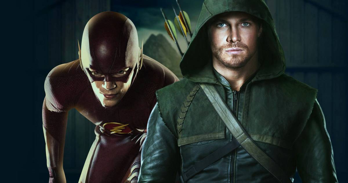 Arrow Vs. Flash Crossover Set Photos Revealed