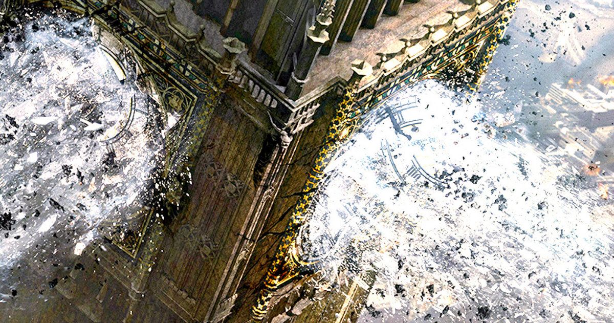 London Has Fallen Poster Blows Up Big Ben