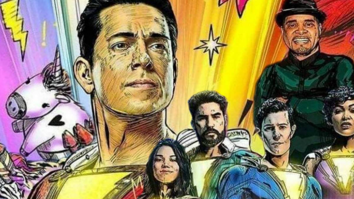Shazam 2: Fury of the Gods DC FanDome Poster Featuring Sinbad ...