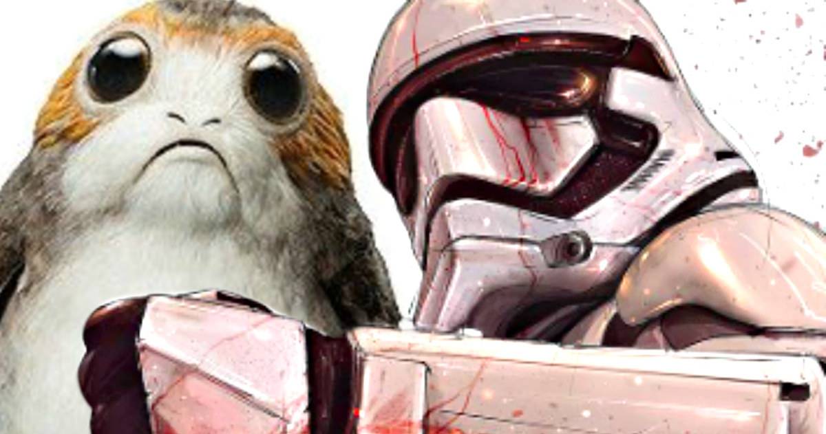 Porg Backlash Intensifies with Disturbing Star Wars 8 Fan Poster