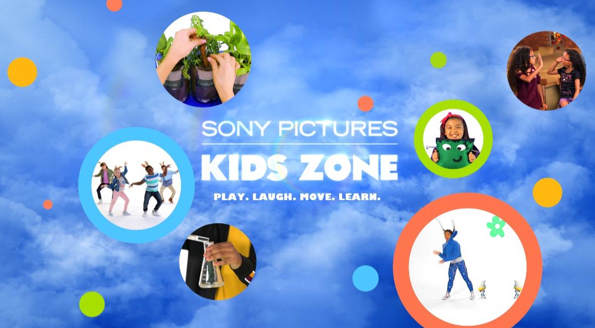 Sony Pictures Launches Kids Zone Interactive Family Youtube Channel
