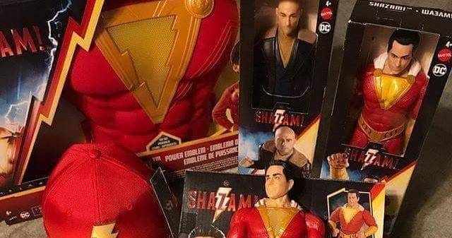 New Shazam! Toys & Merchandise Unveiled by Director