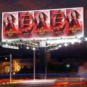 New The Hunger Games: Catching Fire Billboard Art