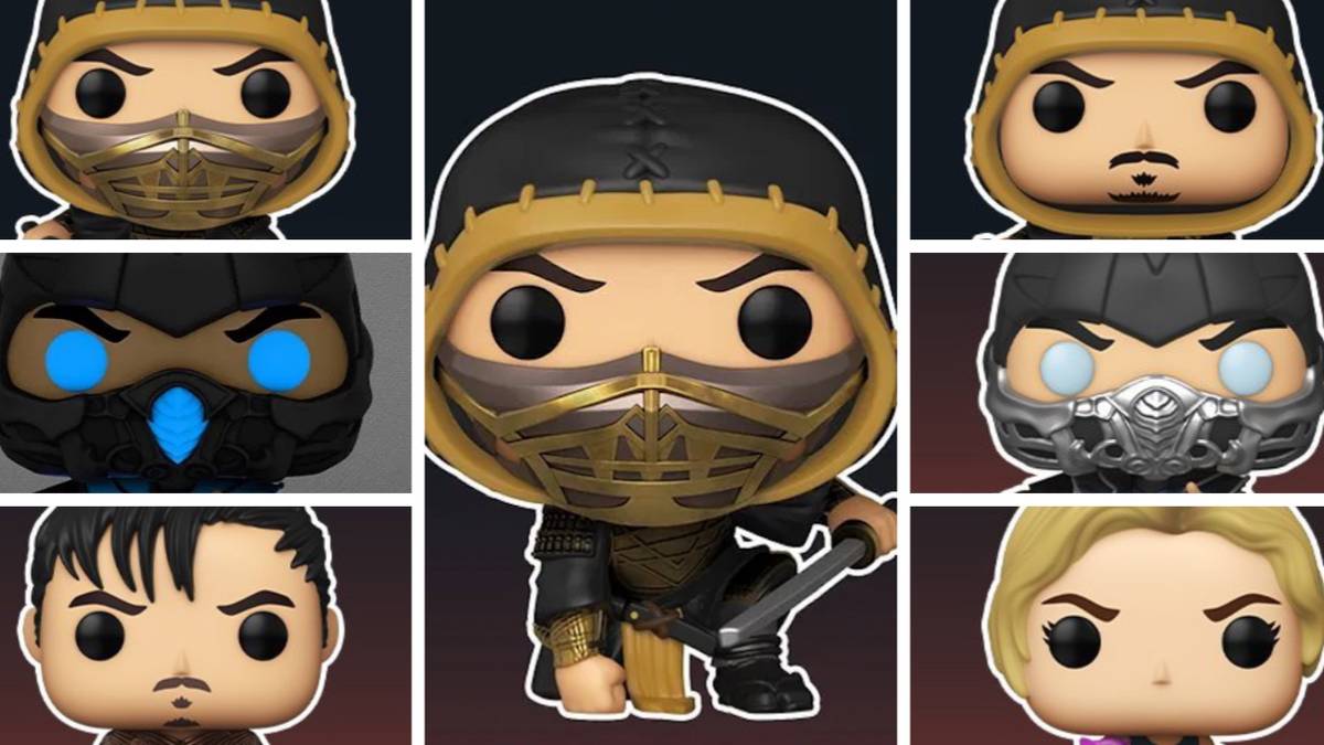 New Mortal Kombat Funko Pop! Movie Toys Include Glow-in-the-Dark Sub-Zero