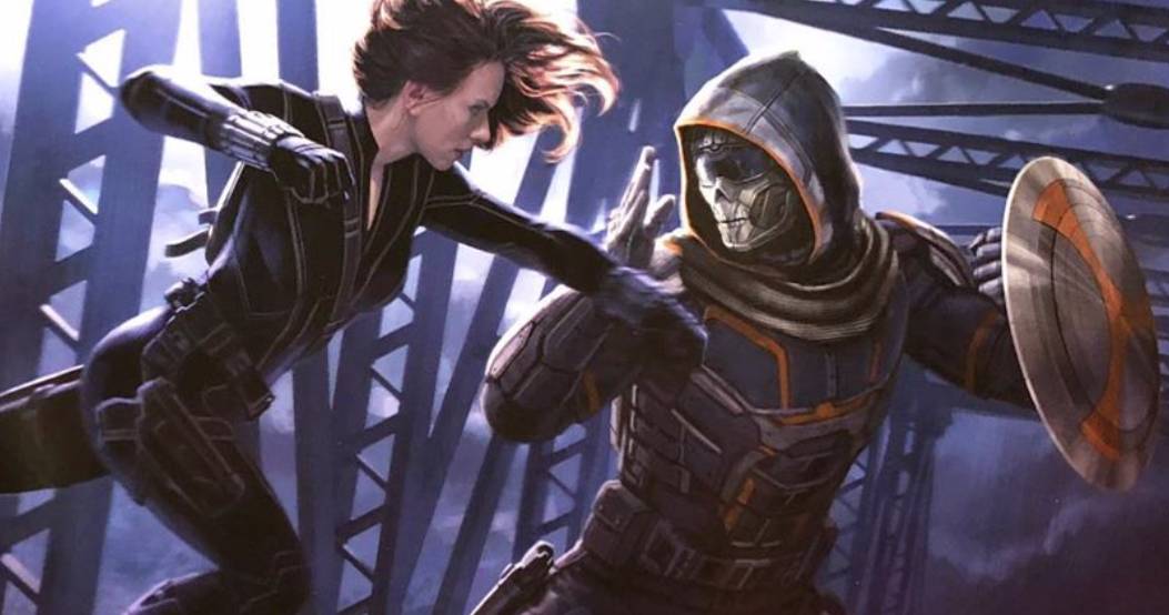 Taskmaster Revealed in Black Widow Concept Art