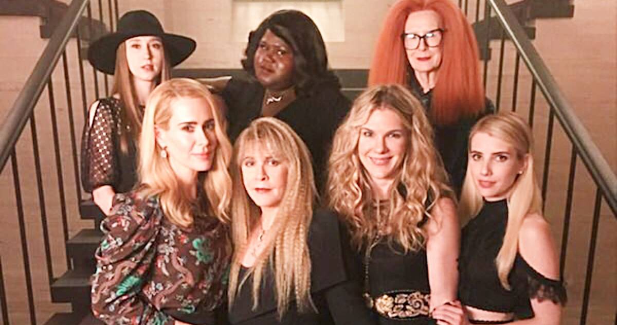 Coven Witches Reunite in New American Horror Story: Apocalypse Cast Photo