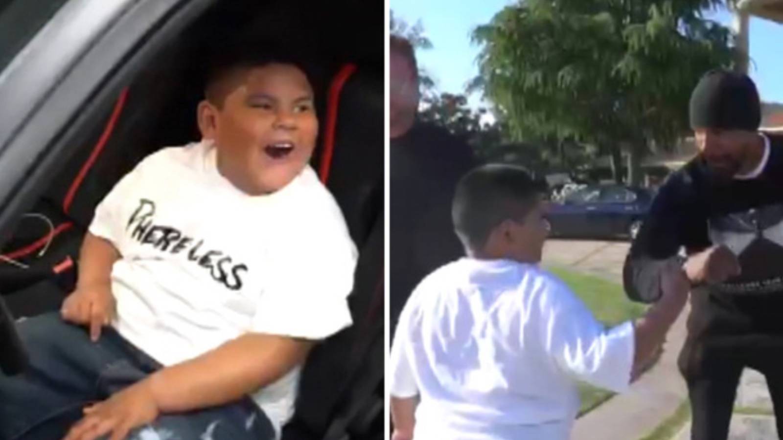 Jamie Foxx Surprises 5-Year-Old Viral Car Jacker with a Lamborghini Ride