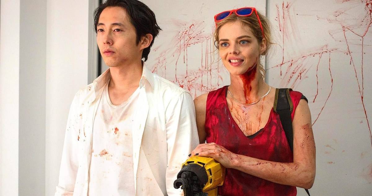 Mayhem Review: Bloodsoaked B-Movie Madness