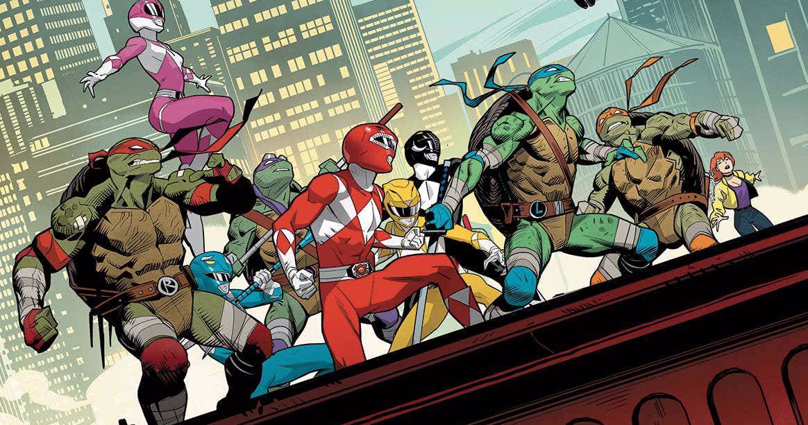 Turtle Rangers Revealed in Power Rangers / Teenage Mutant Ninja Turtles ...