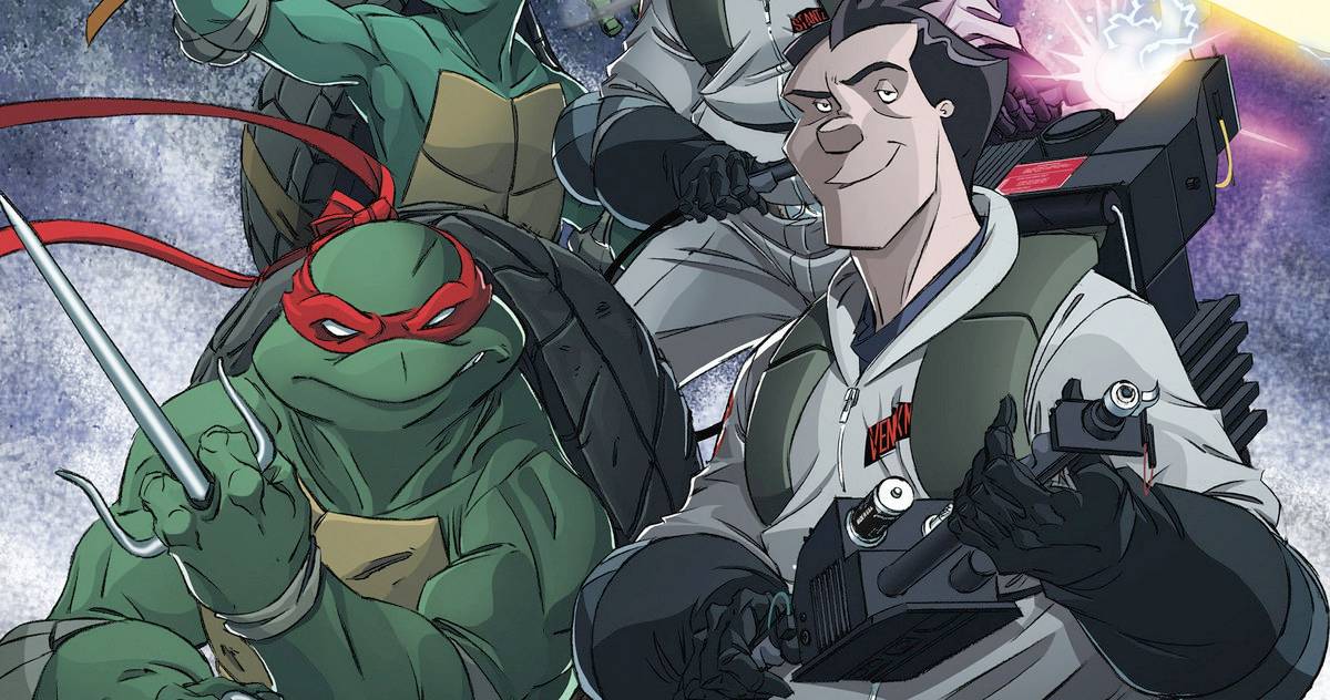 Teenage Mutant Ninja Turtles Team with the Ghostbusters to Save the ...
