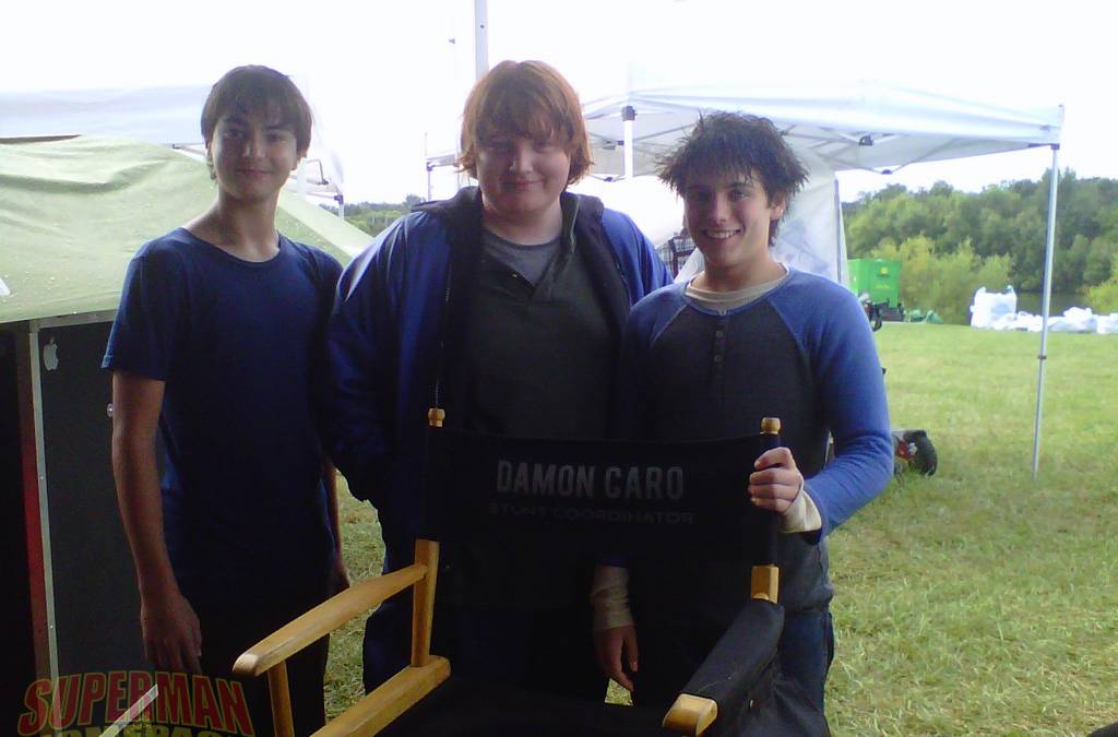 Man of Steel Set Photo Reveals Dylan Sprayberry as Young Clark Kent