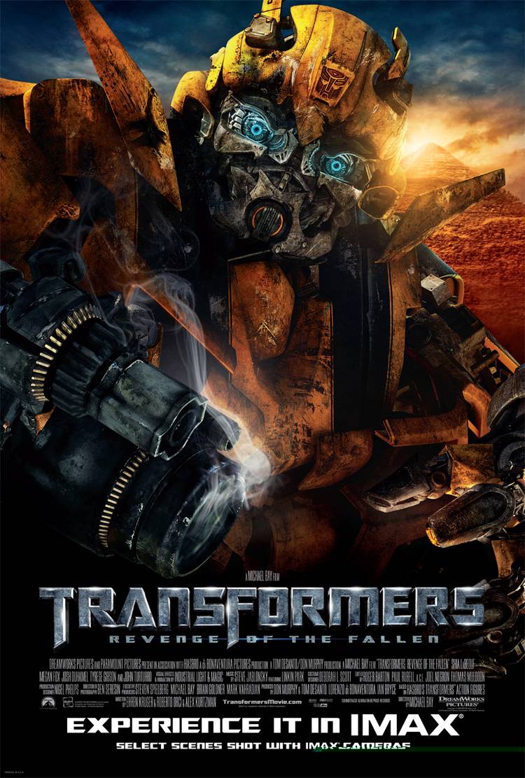 New Transformers: Revenge of the Fallen Trailer and IMAX Poster!