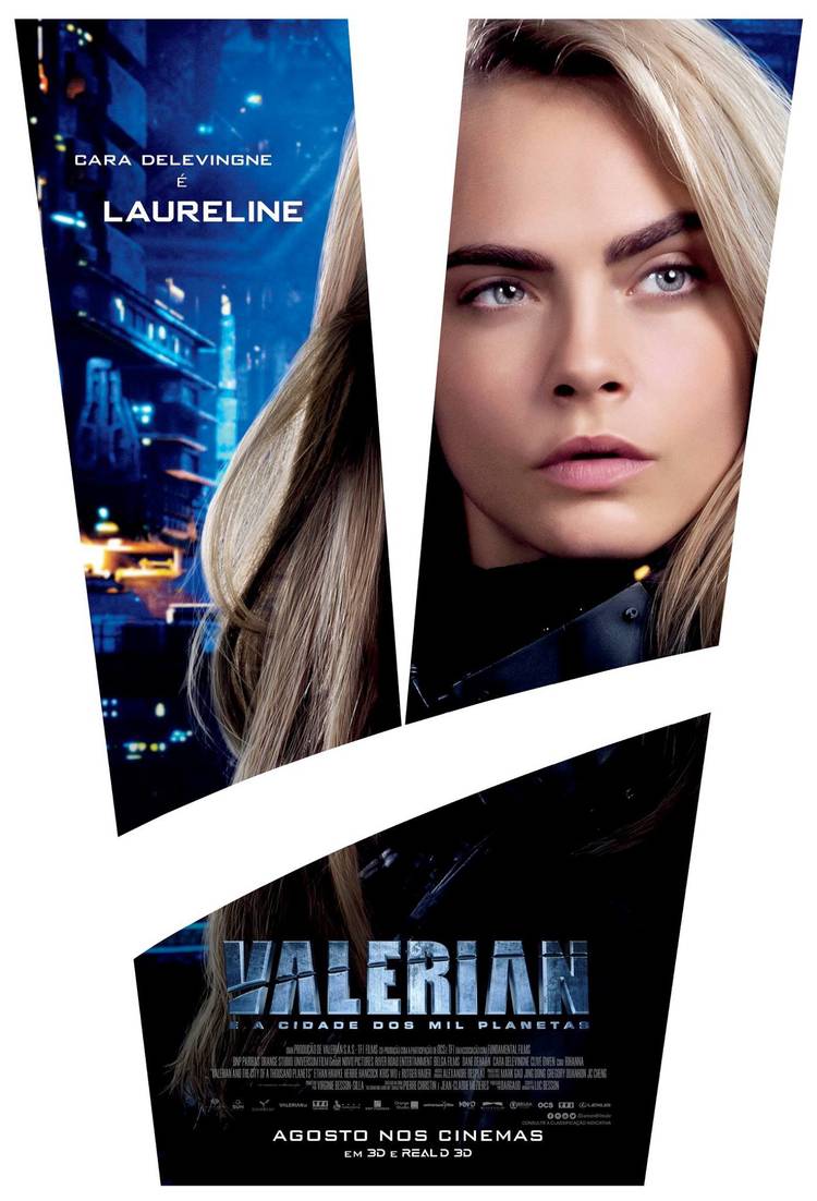 Valerian Character Posters Introduce Crazy Aliens & Killer Robots
